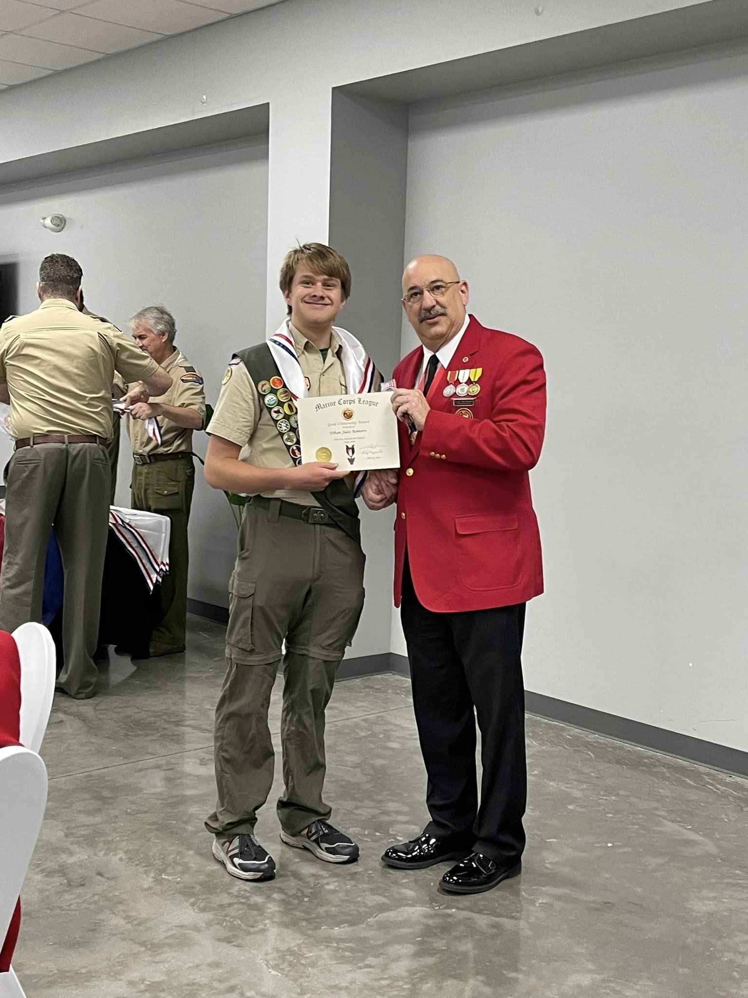 Eagle Scout’s Awards Ceremony - The Choctaw Detachment